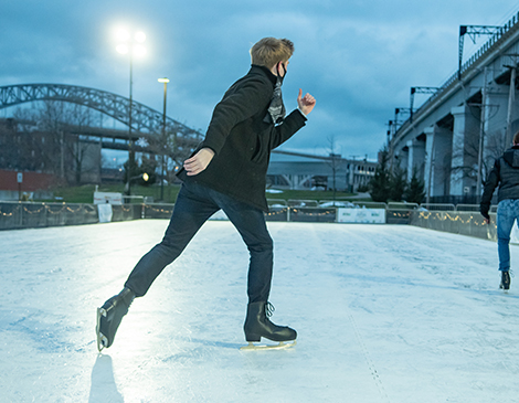 Five Outdoor Ice-Skating Rinks To Try This Weekend In Cleveland