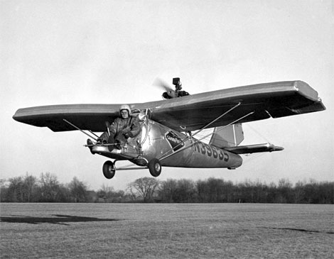 Goodyear Aerospace debuted the Inflatoplane in 1956