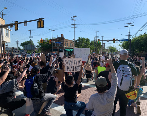 Cleveland Activists Gather In Peaceful Protests