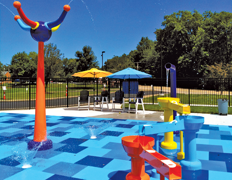 Splash Pad Offers a New Destination for Summer Fun